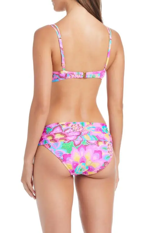 BLEU BY ROD BEATTIE Sarong Hipster Bikini Bottoms - Pink Multi