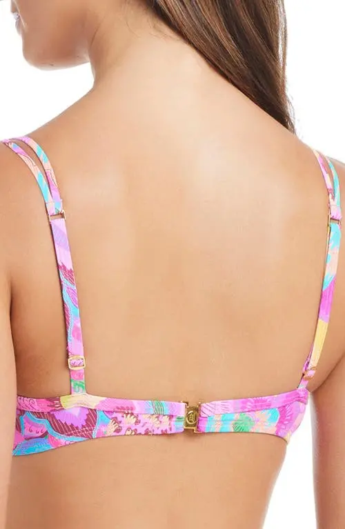 BLEU BY ROD BEATTIE Underwire Bikini Top - Pink Multi