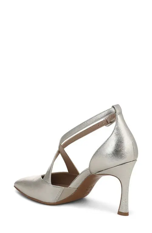 Naturalizer Angelina Pointed Toe Pumps - Silver Sand