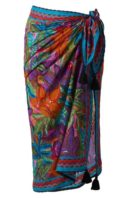 Magicsuit Cactus Flower Cotton Cover-up Pareo
