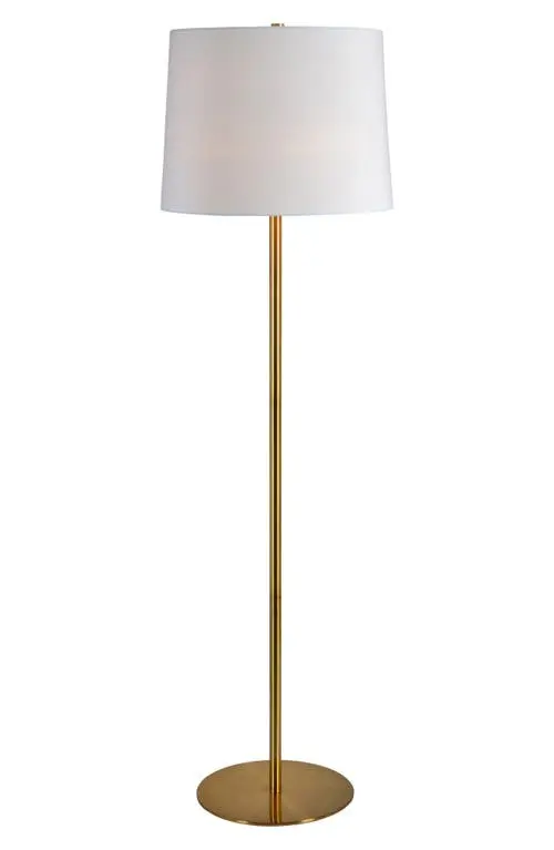 RENWIL Radison 60-inch Floor Lamp - Gold/white