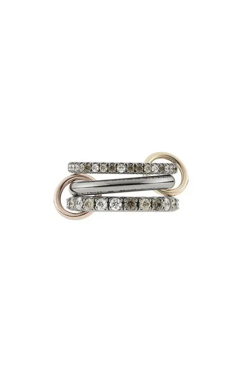 SPINELLI KILCOLLIN Scorpio Deux Linked Diamond Ring - Mix