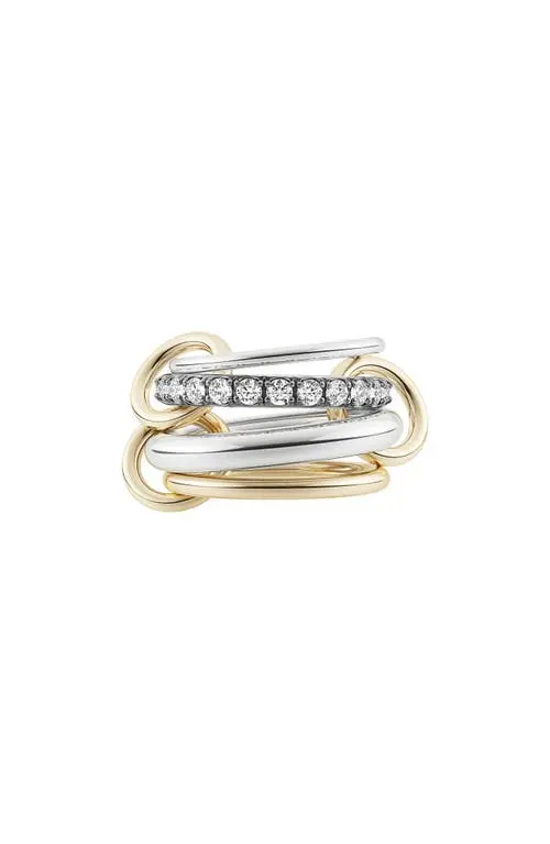 SPINELLI KILCOLLIN Janssen Linked Diamond Ring - Silver