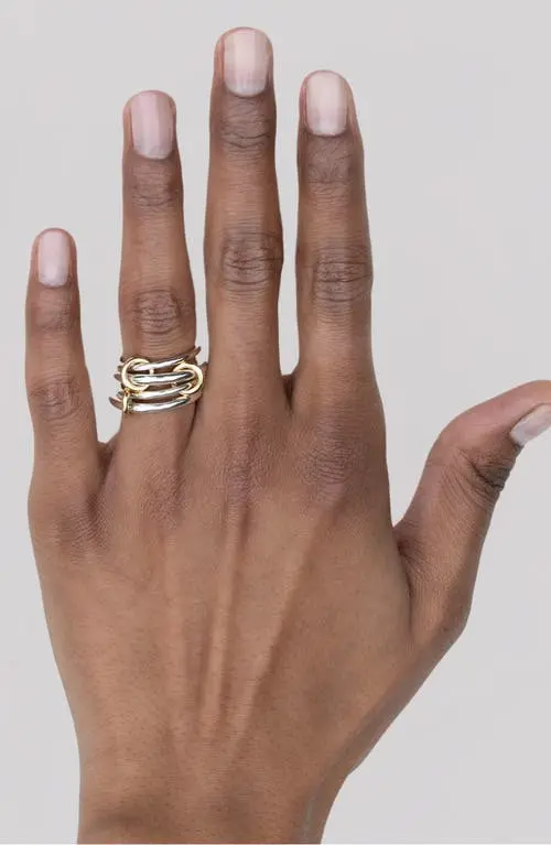 SPINELLI KILCOLLIN Cici Petite Linked Ring - Silver