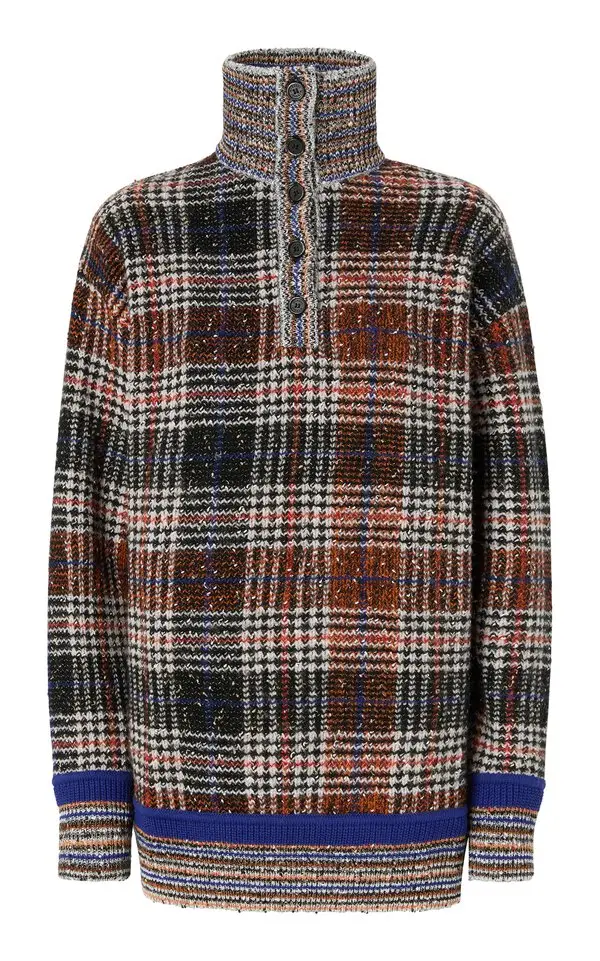 Missoni Checkered Pullover Sweater
