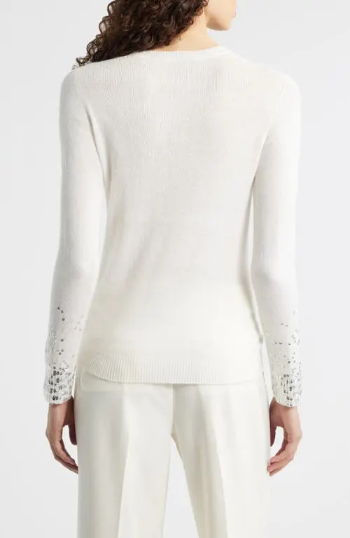 Kobi Halperin Lainey Sequin Cuff Sweater