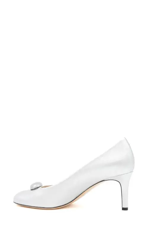 AMALFI BY RANGONI Leopolda Leather Pumps - Moon Etolle
