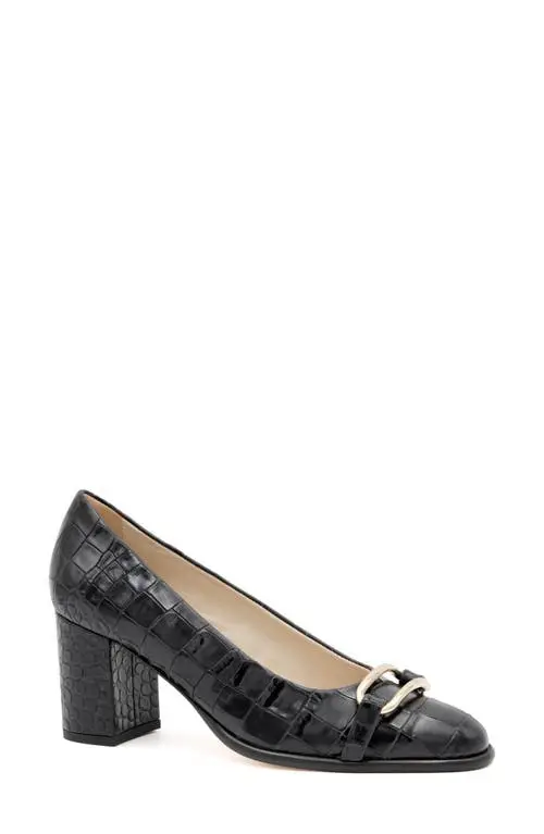 AMALFI BY RANGONI Lepido Pump - Nero Cocco Bengala Gold