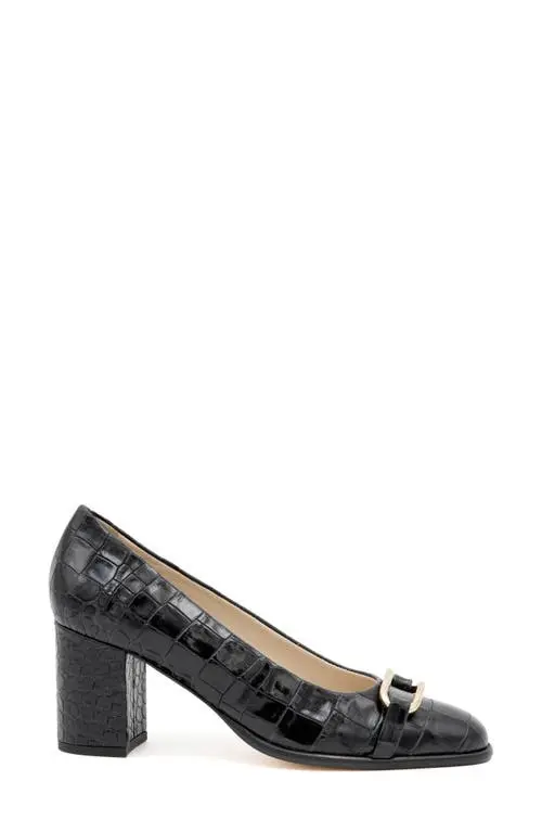 AMALFI BY RANGONI Lepido Pump - Nero Cocco Bengala Gold