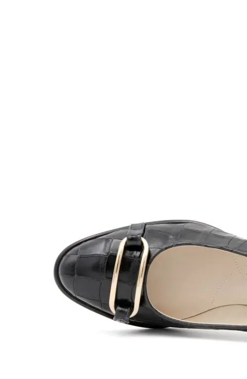AMALFI BY RANGONI Lepido Pump - Nero Cocco Bengala Gold