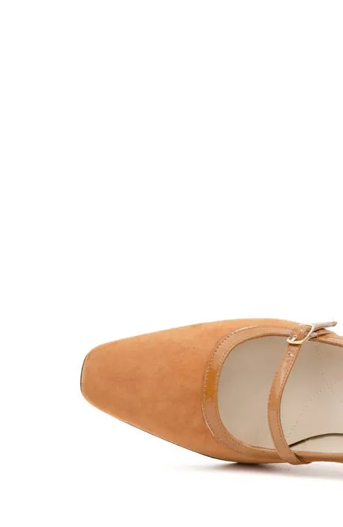 AMALFI BY RANGONI Flavio Mary Jane Pump - Whiskey Cashmere Match Vernice