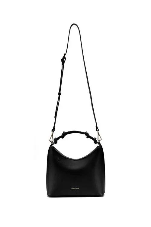 ESIN AKAN Midi Chelsea Crossbody Bag - Black