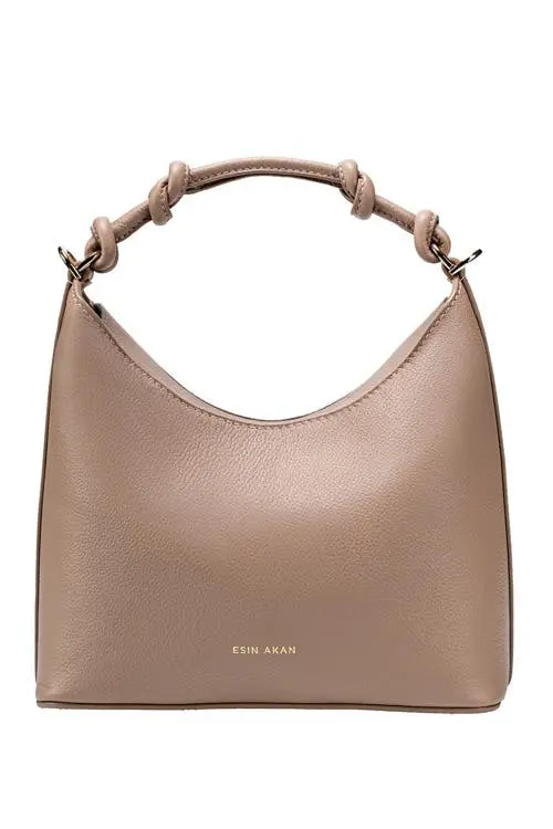 ESIN AKAN Midi Chelsea Crossbody Bag - Oatmilk