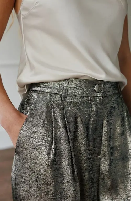 NEXT Wide Leg Metallic Pants