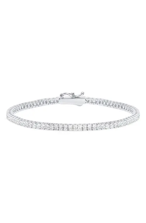 CRISLU Skinny Bracelet - Platinum F
