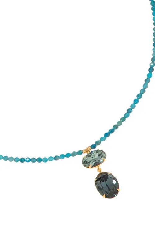 JENNIFER BEHR Freya Pendant Necklace - Apatite