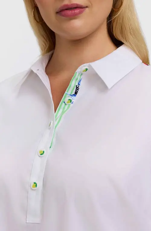 Foxcroft Therese Shirt - Green Multi