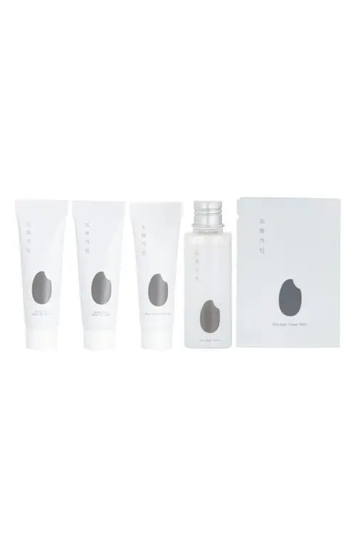 HOUSE OF DOHWA Travel Kit 5-piece Skincare Routine - No Color