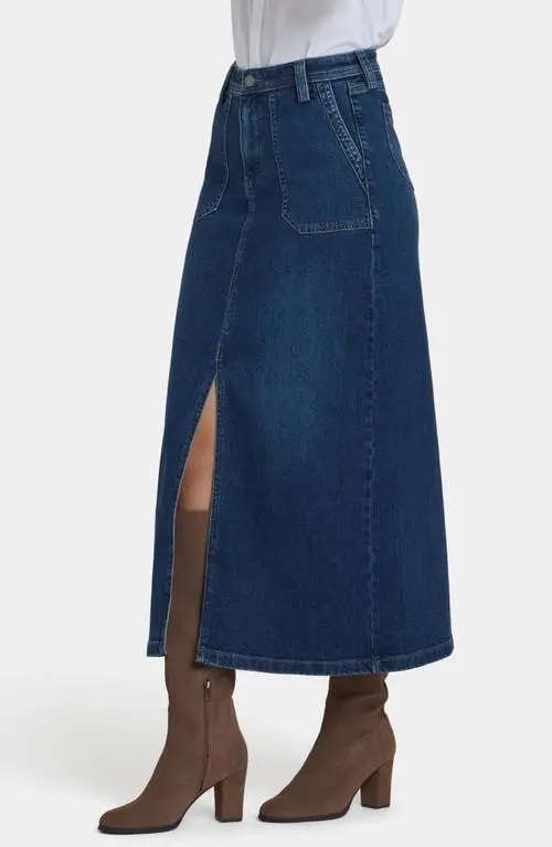 NYDJ Utility Pocket Denim Skirt