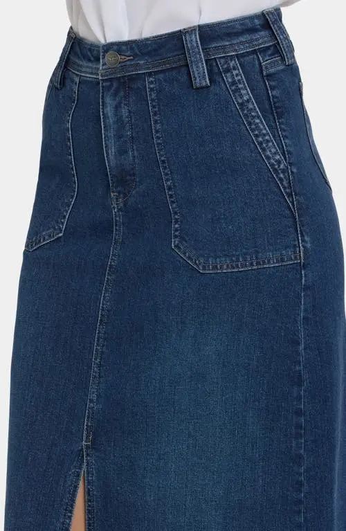 NYDJ Utility Pocket Denim Skirt