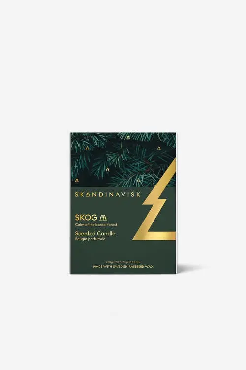 SKANDINAVISK Skog Special Gold Edition Scented Candle 200g
