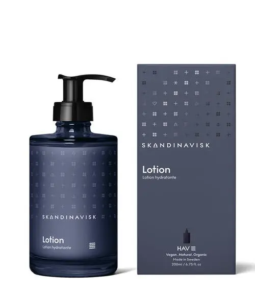 SKANDINAVISK Hav Lotion 200ml_glass - Deep Blue