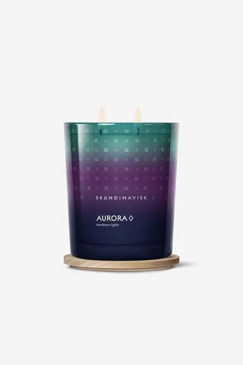 SKANDINAVISK Aurora 2-wick Scented Candle 350g - Aurora Blue Sky