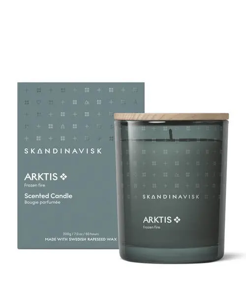 SKANDINAVISK Arktis Scented Candle 200g - Icy Blue