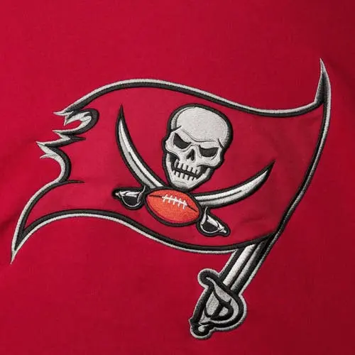 '47 Tampa Bay Buccaneers Lacer V-neck Pullover Hoodie