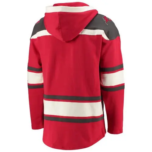 '47 Tampa Bay Buccaneers Lacer V-neck Pullover Hoodie