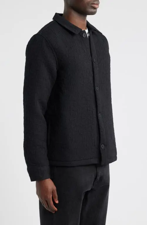 WAX LONDON Rockley Quilted Overshirt