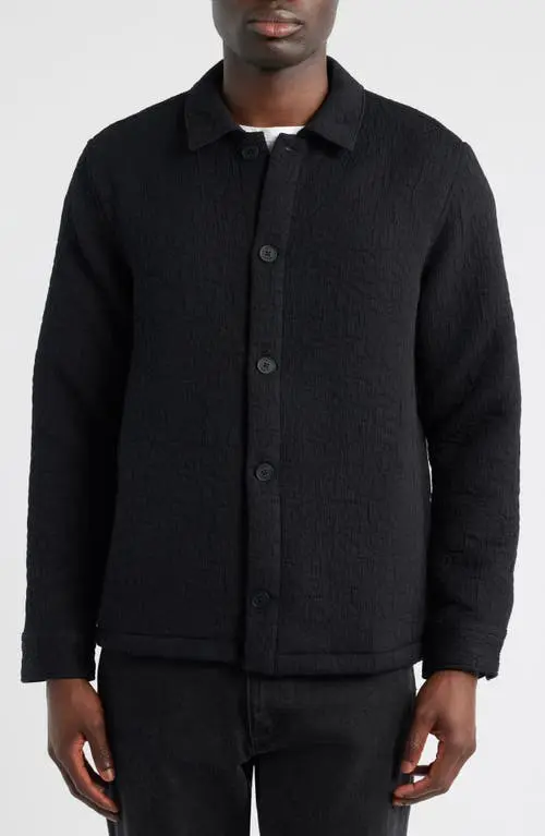 WAX LONDON Rockley Quilted Overshirt