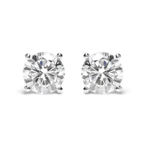 HAUS OF BRILLIANCE Igi Certified 14k Gold 5.00 Cttw Lab Grown Diamond Stud Earrings - White