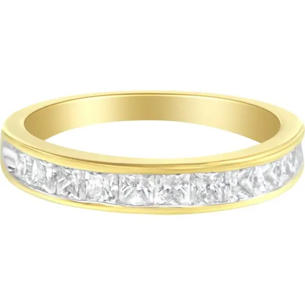 HAUS OF BRILLIANCE 14kt Gold 1.0 Cttw Diamond Band Ring - Yellow