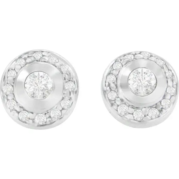 HAUS OF BRILLIANCE 14k Gold 1/3 Ct. Diamond Stud Earrings - White
