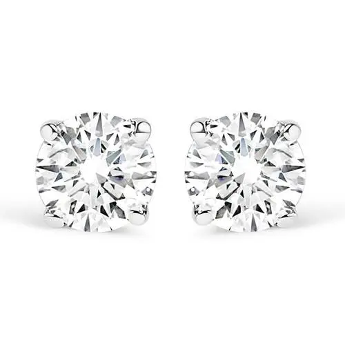 HAUS OF BRILLIANCE 14k Gold 1.00 Cttw Diamond Stud Earrings - White