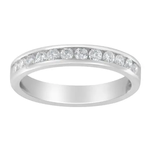 HAUS OF BRILLIANCE 14k Gold 1/2 Cttw Diamond Band Ring - White