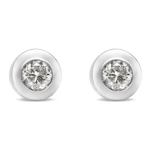 HAUS OF BRILLIANCE 10k Gold 1/5 Ct Diamond Stud Earrings - White