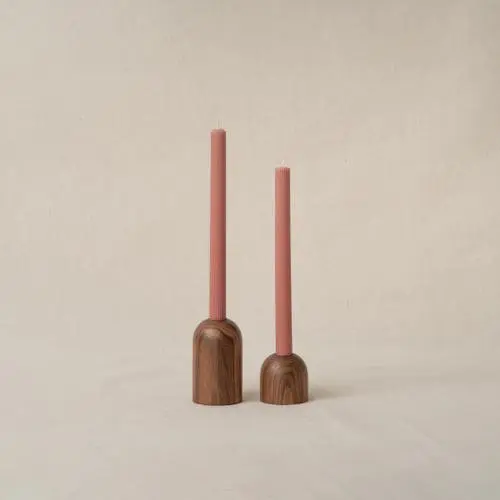 PARE Clod Candlestick Holder Pair