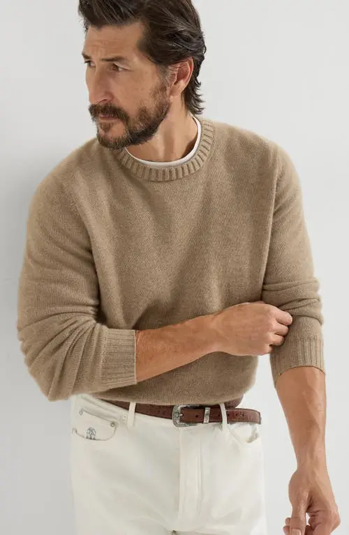 Brunello Cucinelli Cashmere Crew-neck Sweater
