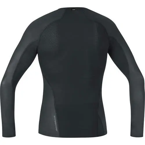 GOREWEAR Windstopper Baselayer Long Sleeve Shirt - Black