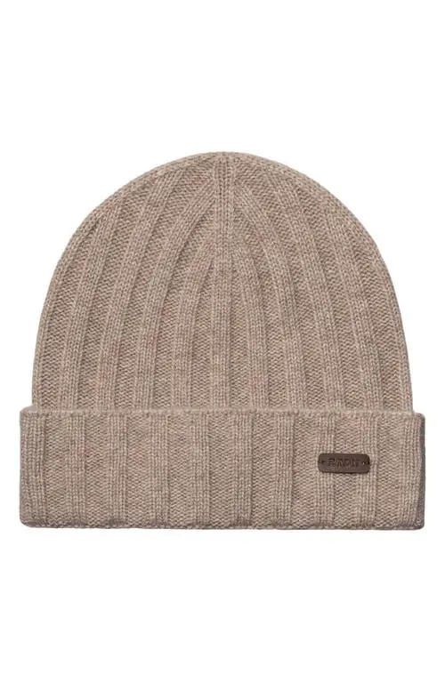 Eton Cashmere Beanie - Light Beige
