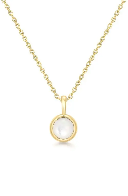 ANIA HAIE Lady Cozy Pendant Necklace - Shiny Gold