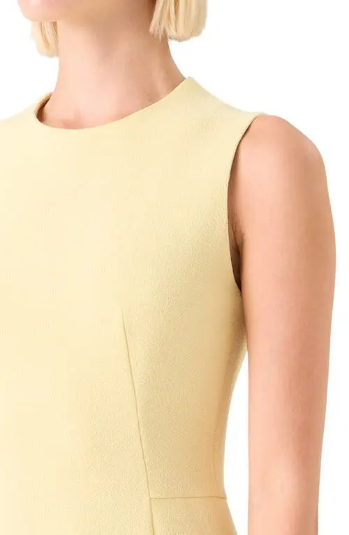 Akris Wool Crepe Midi Dress