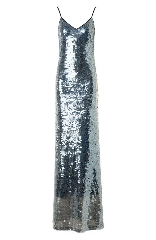 Akris Sequin Embellished Gown