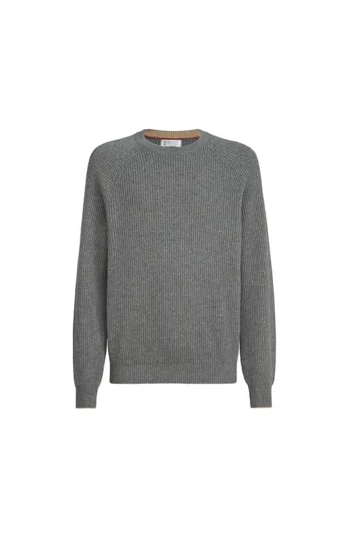 Brunello Cucinelli Cashmere Sweater - Dark Grey