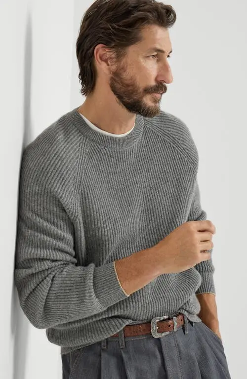 Brunello Cucinelli Cashmere Sweater - Dark Grey