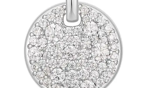 ANIA HAIE Pavé Disc Pendant Necklace