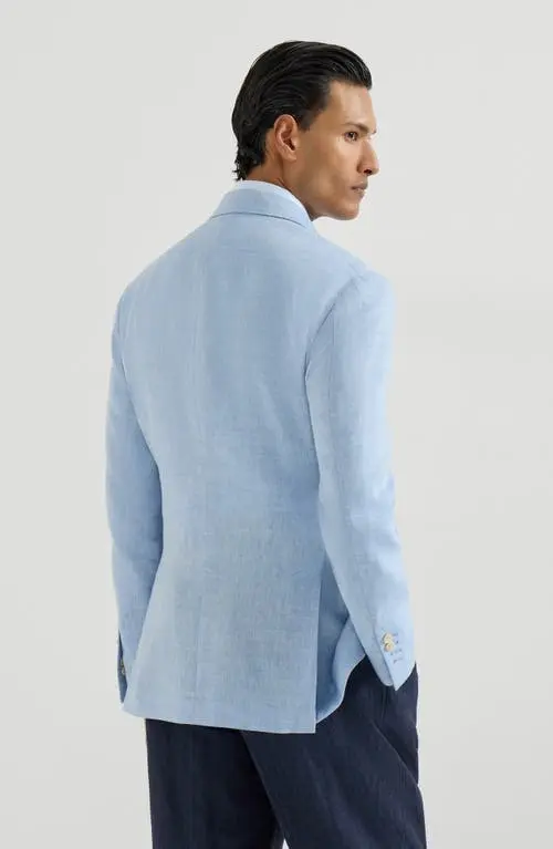 Brunello Cucinelli Chevron Deconstructed Blazer