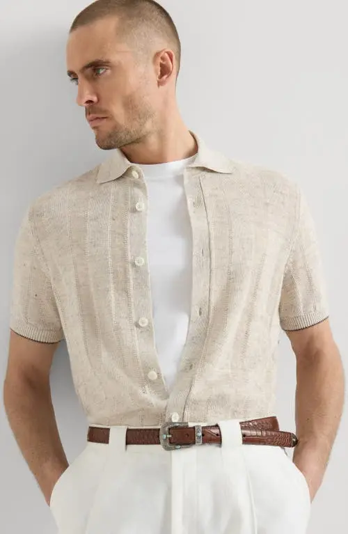 Brunello Cucinelli Knit Shirt - Buff